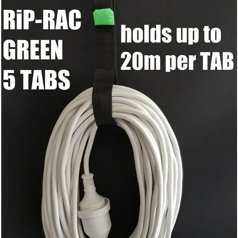 Rip Rack Yellow 6 Tabs - Hold up to 6 Leads / Cables — AMD Touring