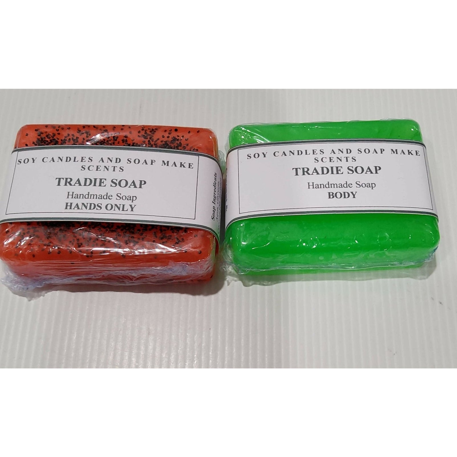 Handmade Soap - Tradie Soaps - Giftbox - 2 x soaps - Vegan Friendly ...
