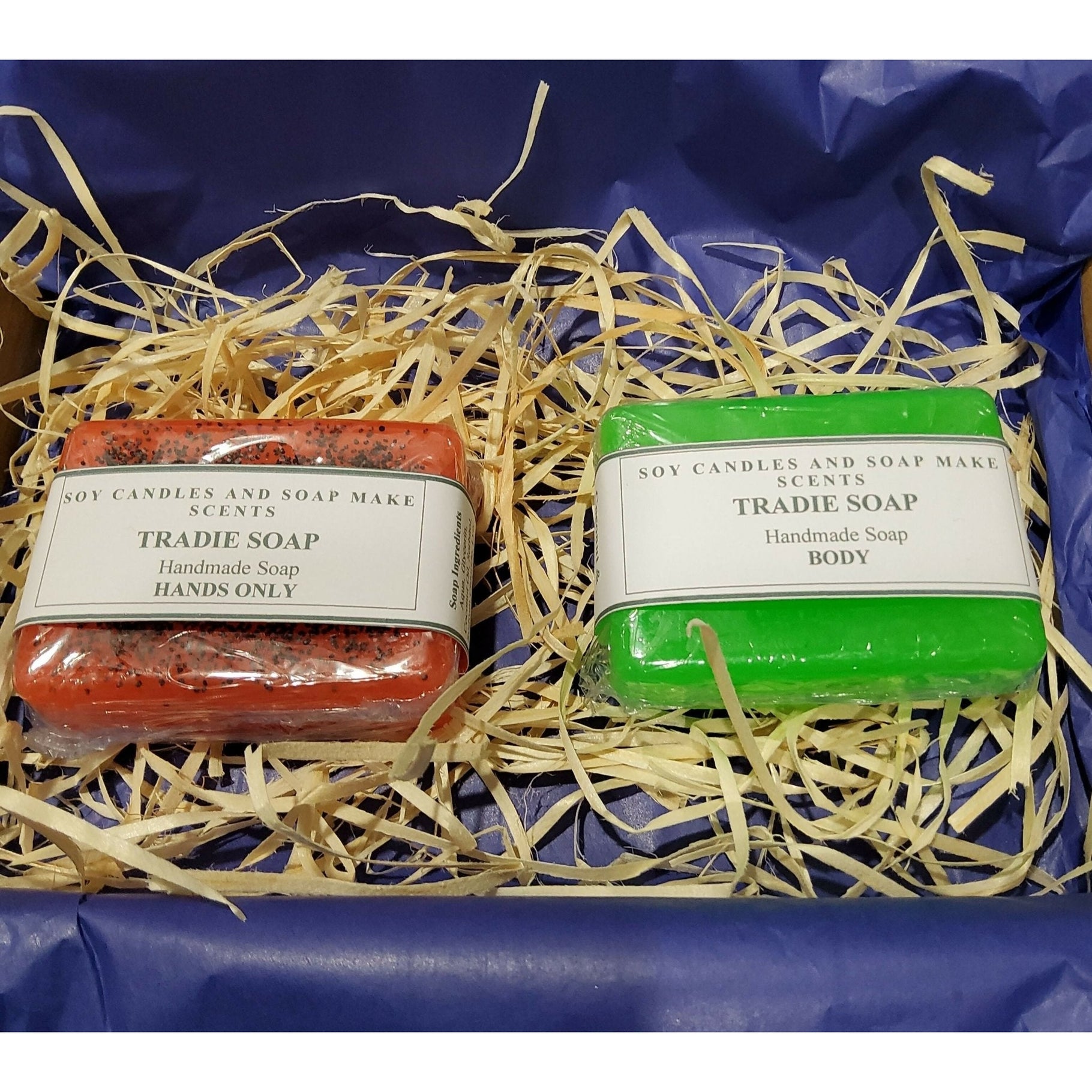 Handmade Soap - Tradie Soaps - Giftbox - 2 x soaps - Vegan Friendly ...