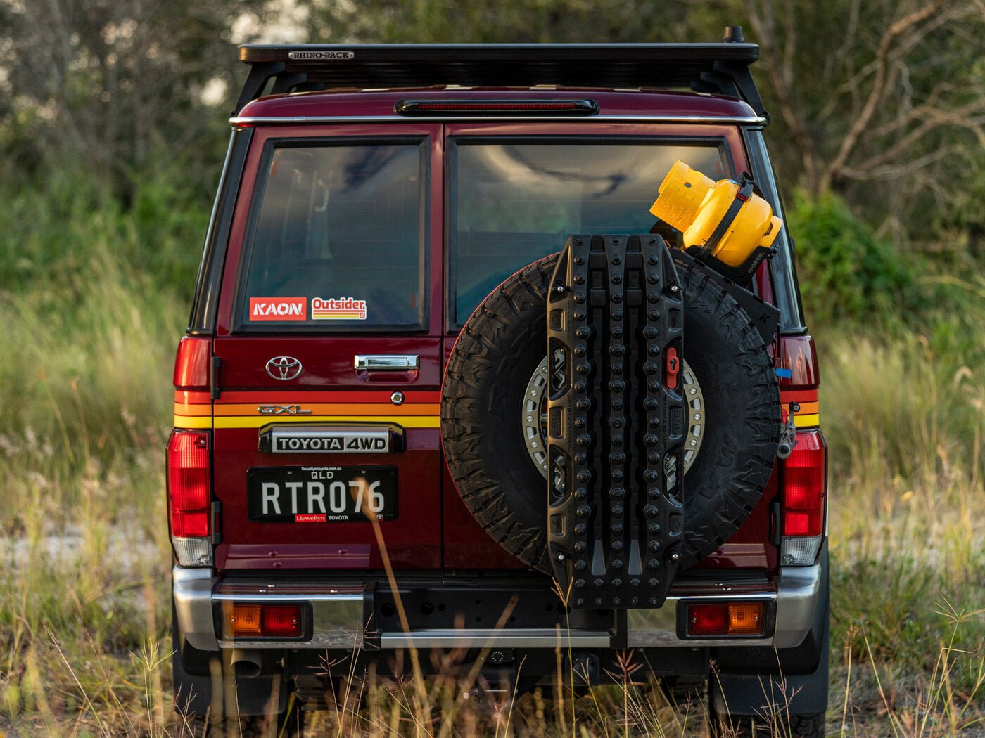 Spare Wheel Maxtrax Mount Bracket Bolt on — AMD Touring