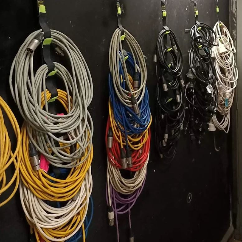 Rip Rack Yellow 6 Tabs - Hold up to 6 Leads / Cables — AMD Touring