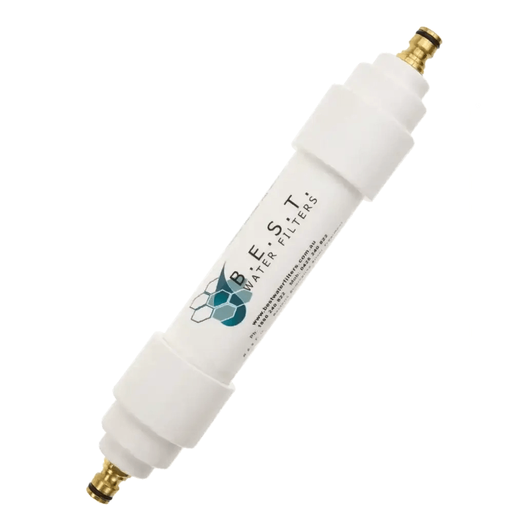 B.E.S.T inline water filter -Brass fittings — AMD Touring