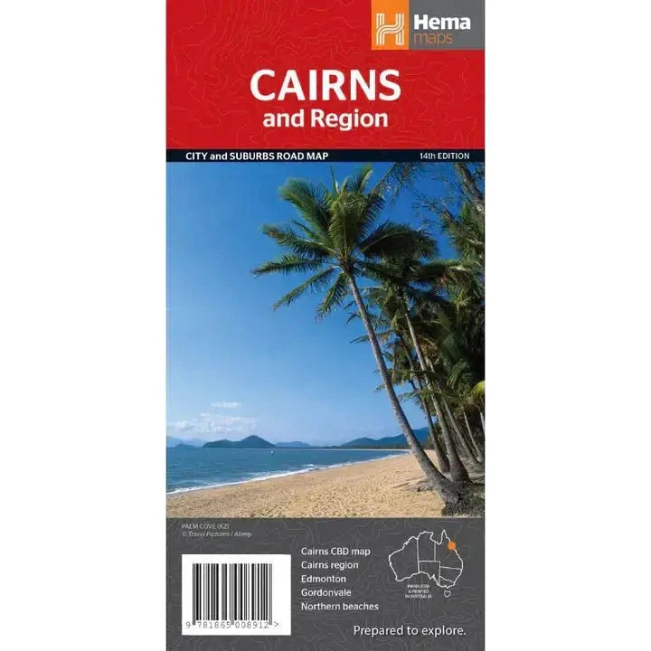 Brisbane To Cairns Map - Hema Maps — AMD Touring