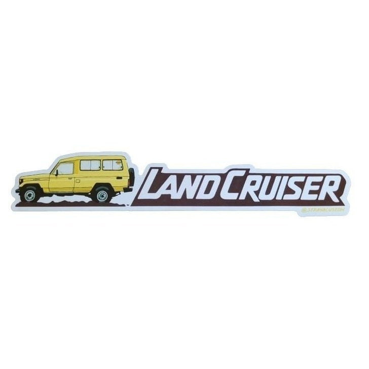 LandCruiser 4wd stickers full of detail! — AMD Touring