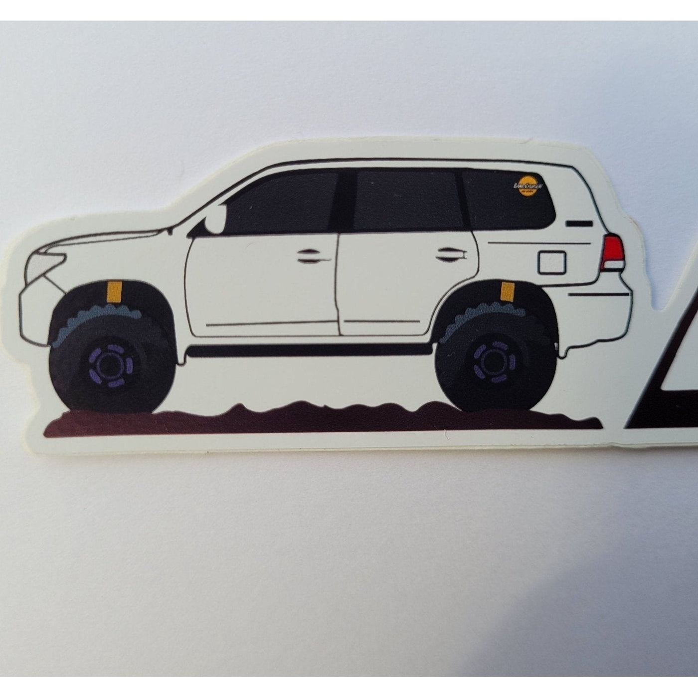 LandCruiser 4wd stickers full of detail! — AMD Touring