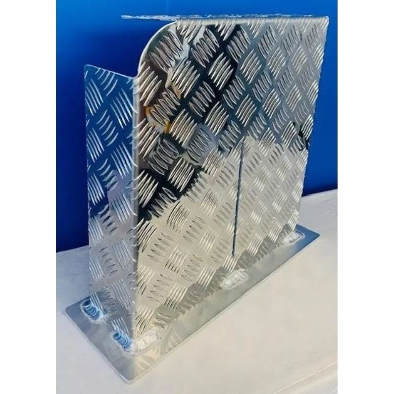 LH Base Mount Aluminium Diesel Heater Fuel Tank Cover — AMD Touring