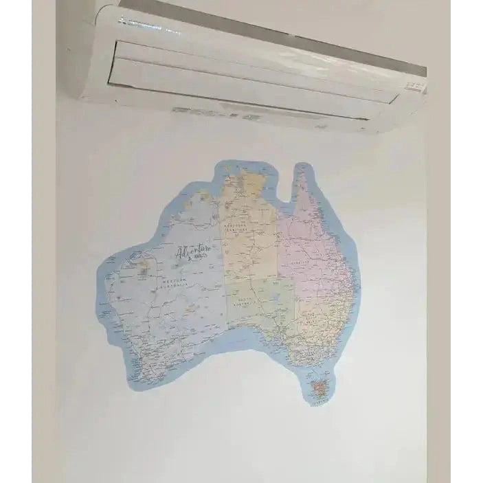 Extra Large Map of Australia Sticker -Free post