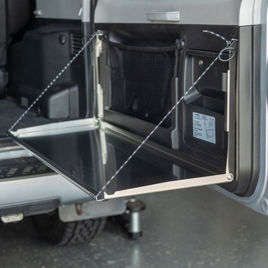 Door Drop Down Table for Mitsubishi Pajero Gen 3 NM-NP — AMD Touring
