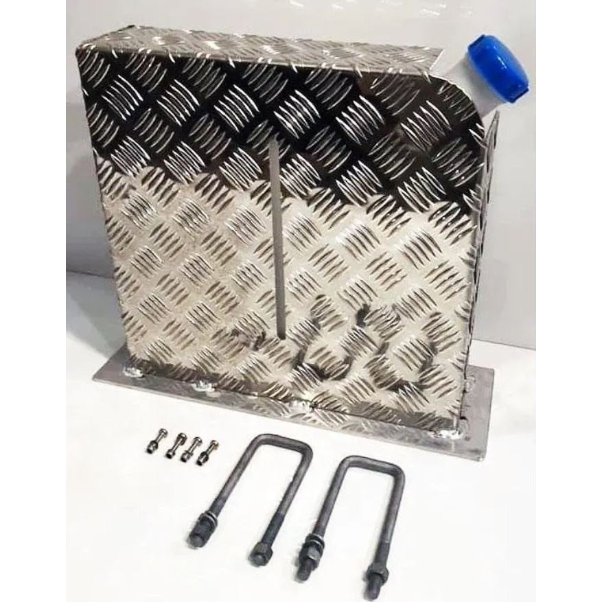 RH Base Mount Aluminium Diesel Heater Fuel Tank Cover — AMD Touring