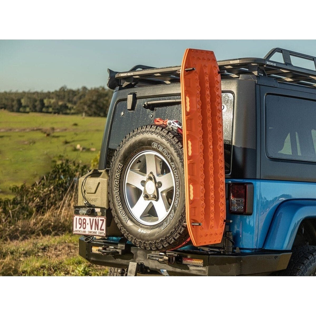 Spare wheel Maxtrax side Mount -Australian made — AMD Touring